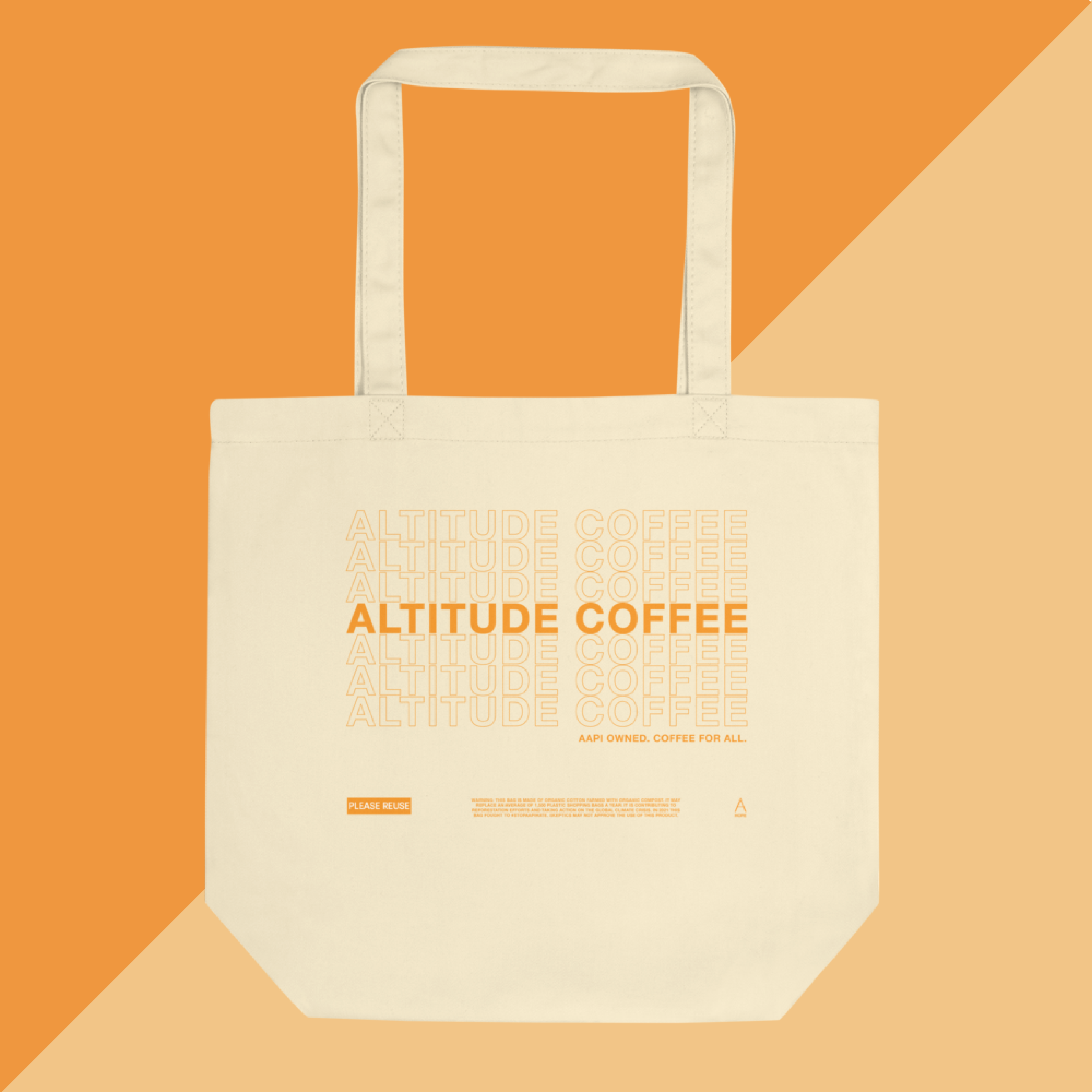 AAPI Organic Tote – Altitude Coffee